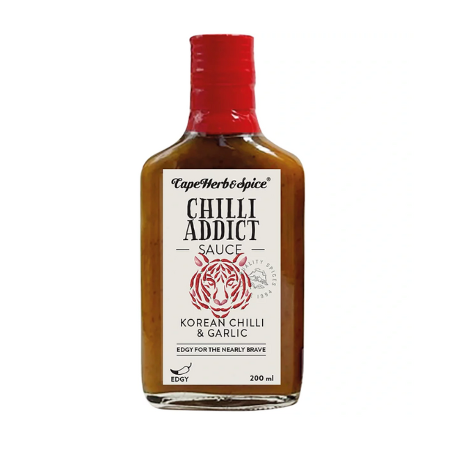 Cape Herb & Spice - Chilli Addict Korean Chilli & Garlic Sauce - 200ml ...